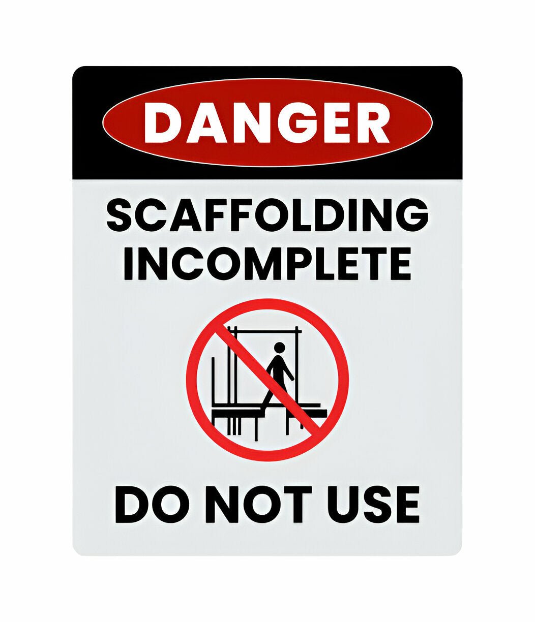 Revolutionize Scaffolding Safety with the Durable ScaffTag Standard Ki ...