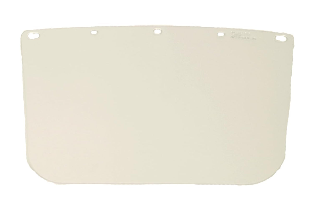 Bullard Clear Acetate Visor 10" X 15" X 0.040" | Flat, Multi-Fit | Use ...