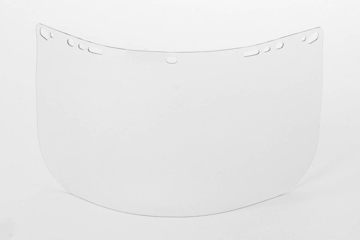 Bullard Clear Heat-Formed Visor - Multi-Fit Tritan, 8"x15"x.060" — Mann ...