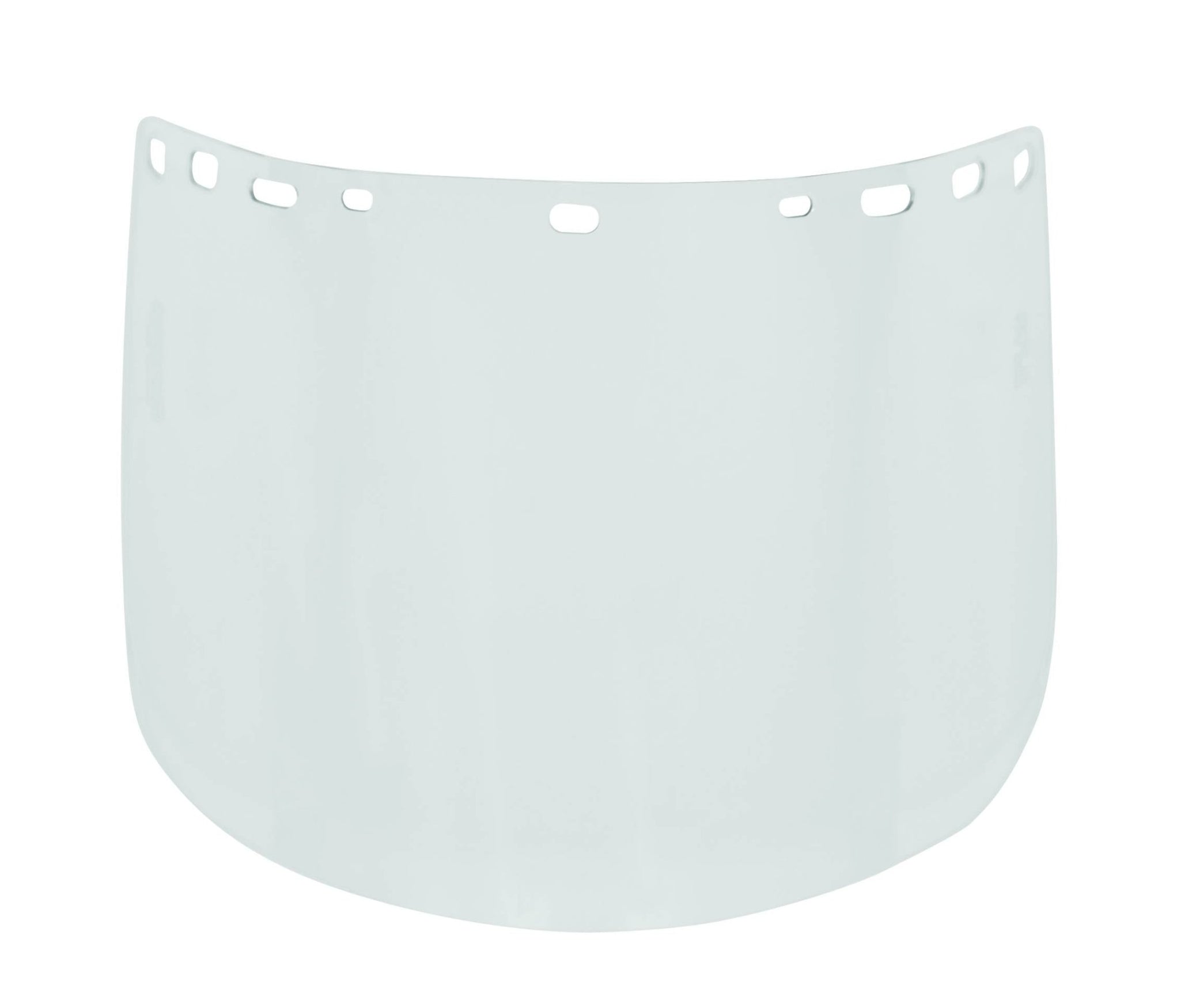 Bullard Clear Tritan Visor | Heat-Formed Multi-Fit | 8"x15"x0.040 ...