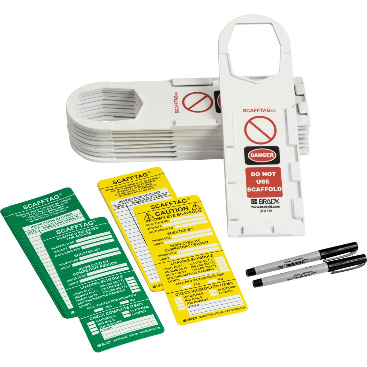 ScaffTag Standard Kit - Essential Safety Tags for Scaffolding — Mann Supply