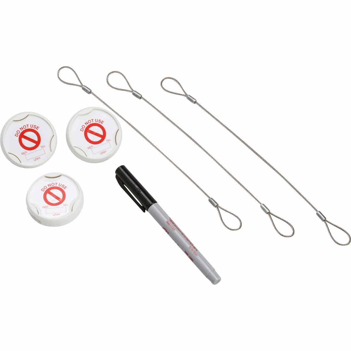 Universal Tag Kit with Steel Straps - Essential Safety Supplies — Mann ...